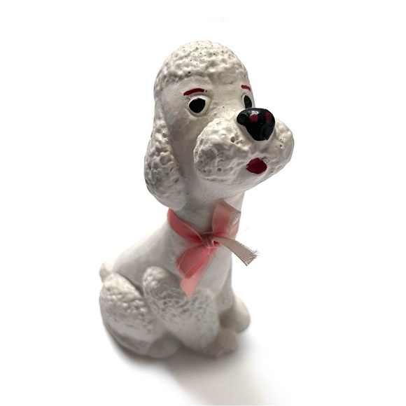 Vintage | Accents | Vintage Chalkware Poodle | Poshmark